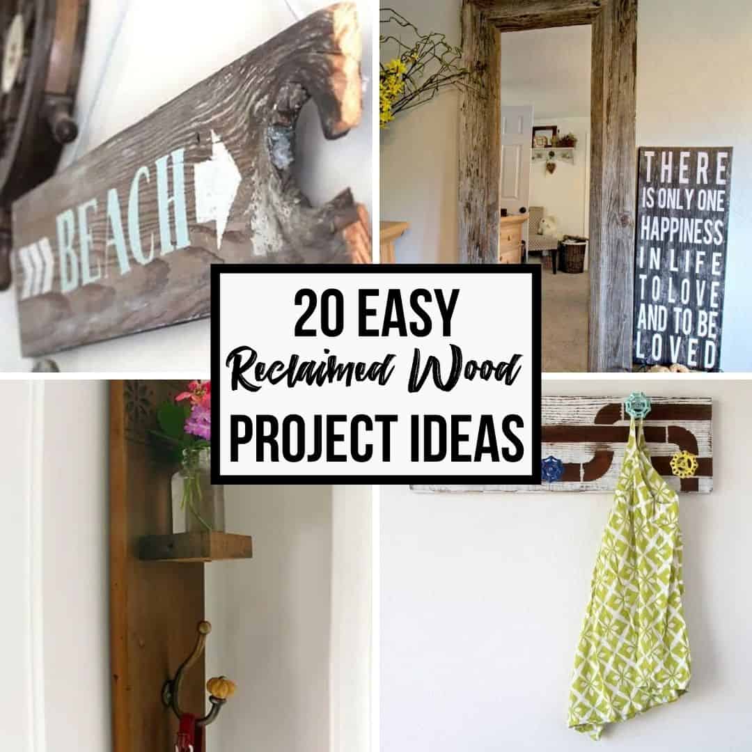 20 Easy Reclaimed Wood Projects - The Handyman's Daughter