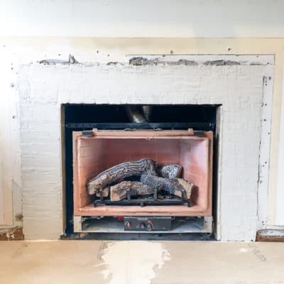How to Tile Over a Brick Fireplace - The Handyman's Daughter