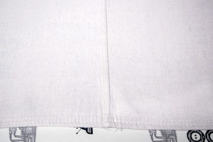 DIY Area Rug from a Canvas Drop Cloth - The Handyman's Daughter