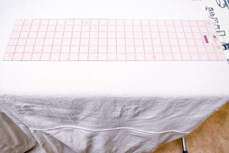 DIY Area Rug from a Canvas Drop Cloth - The Handyman's Daughter