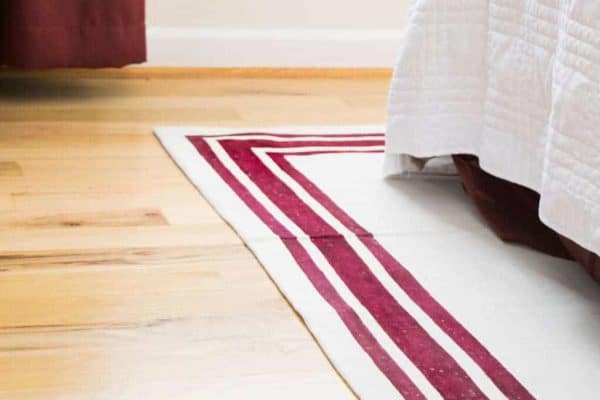 Make your Own Rug - Easy Drop Cloth Project - The Handyman's Daughter
