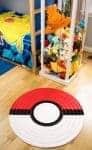 DIY Pokeball Rug for Pokemon Themed Bedroom - The Handyman's Daughter