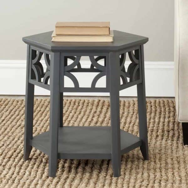 DIY Hexagon Side Table - The Handyman's Daughter