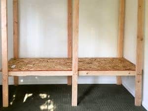DIY Storage Shelves with 2x4s and Plywood - The Handyman's Daughter