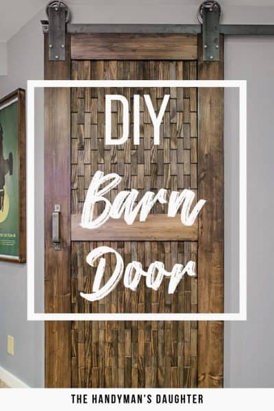 How to Build a Barn Door with Plywood and 1x6 boards - The Handyman's ...