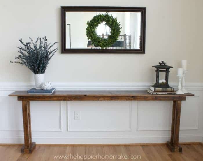 20 Amazing DIY Console Tables - The Handyman's Daughter