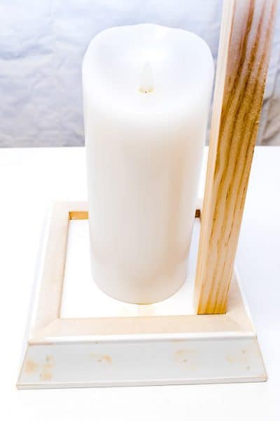 DIY Candle Lantern from Scrap Trim - The Handyman's Daughter