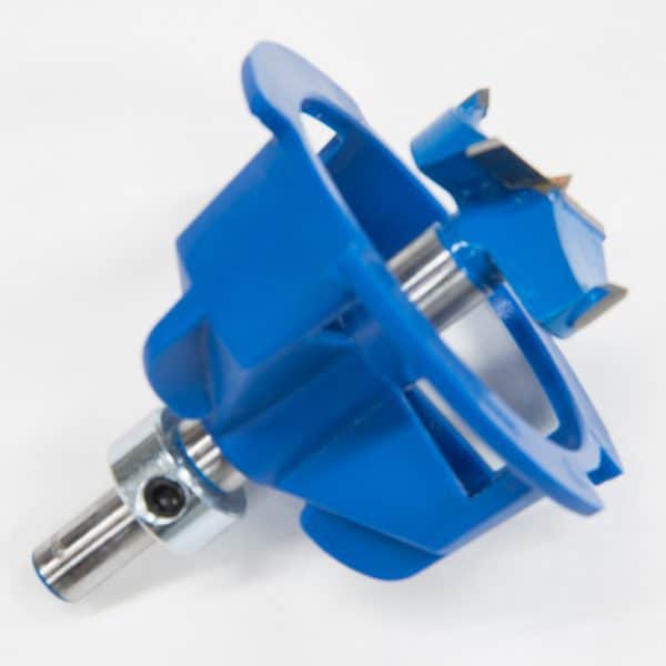 How to Use a Concealed Hinge Jig on New Cabinet Doors - The Handyman's ...