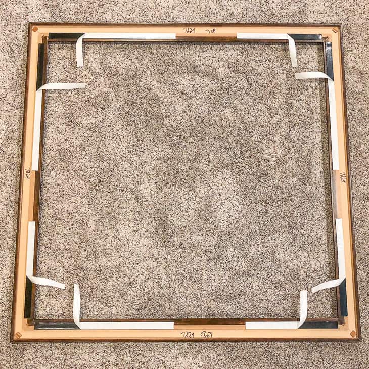 How to Frame a Basic Bathroom Mirror - The Handyman's Daughter