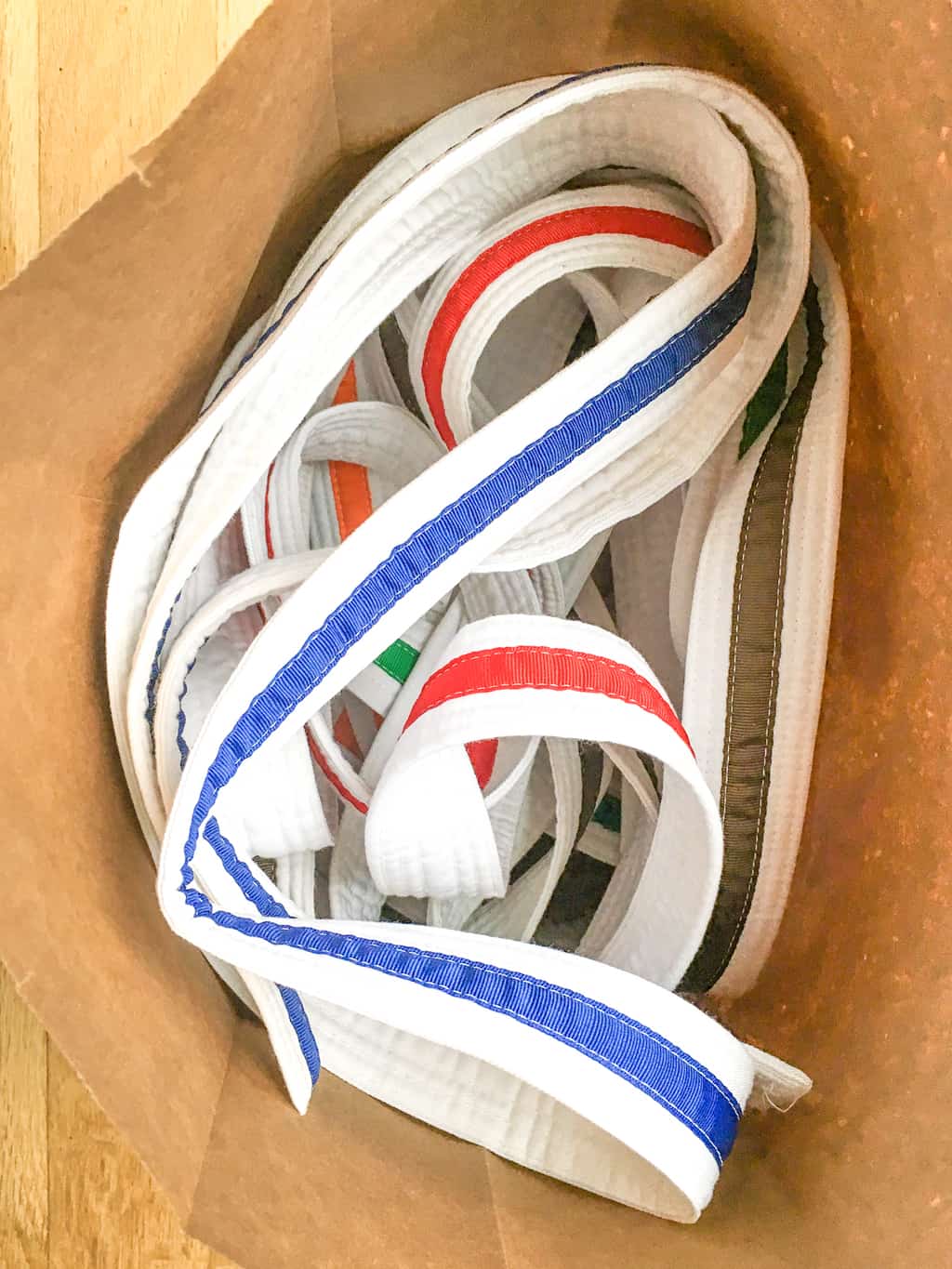 DIY Martial Arts Belt Display - The Handyman's Daughter