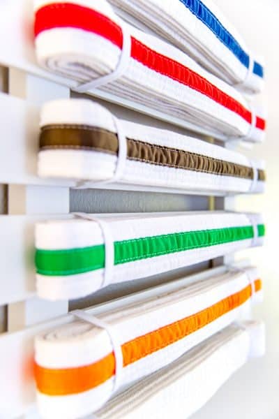 DIY Martial Arts Belt Display - The Handyman's Daughter