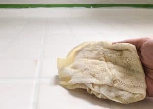 How to Paint Tile Floors (and avoid peeling!) - The Handyman's Daughter