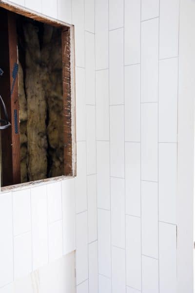 How to Install Vertical Subway Tile - The Handyman's Daughter