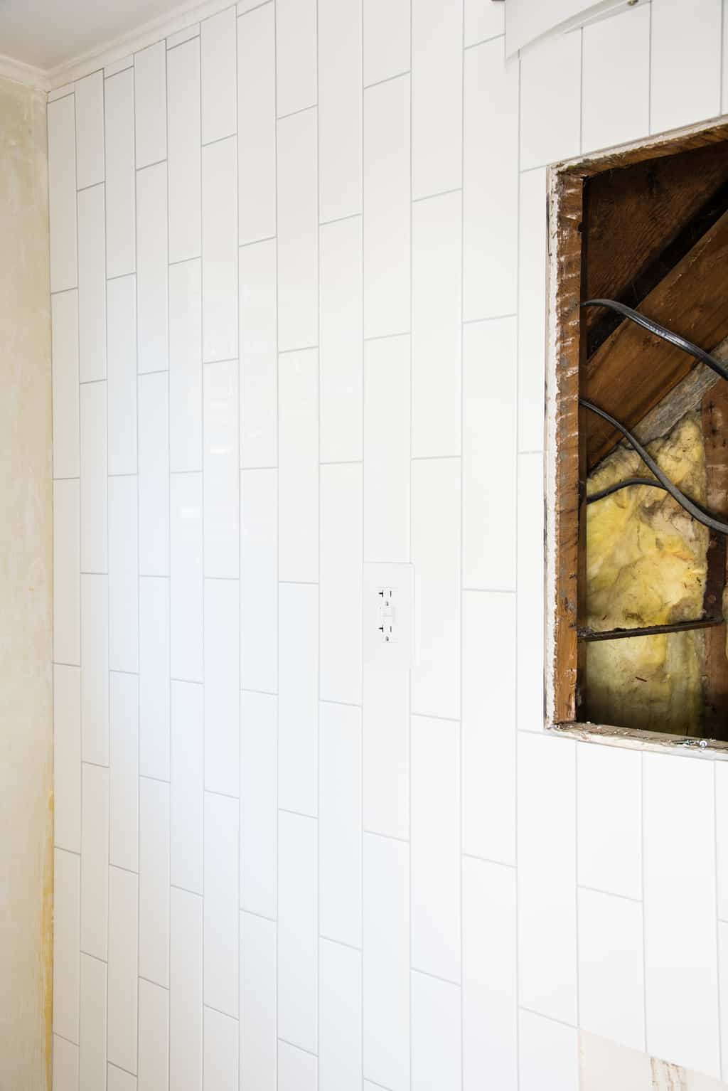 How to Install Vertical Subway Tile - The Handyman's Daughter