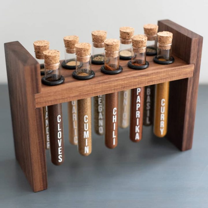 20 Genius Spice Rack Ideas for your Kitchen - The Handyman's Daughter