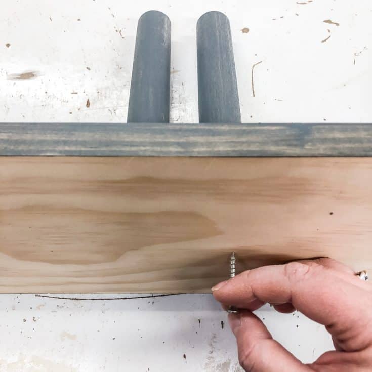 Cheap and Easy DIY Ski Rack - The Handyman's Daughter