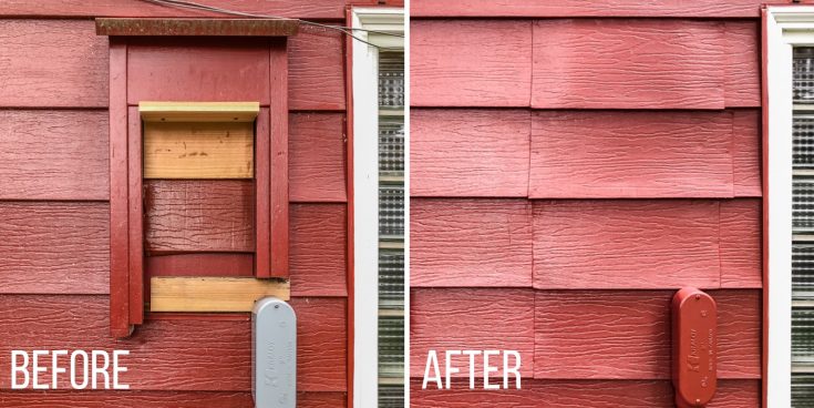 How to Repair Aluminum Siding - The Handyman's Daughter