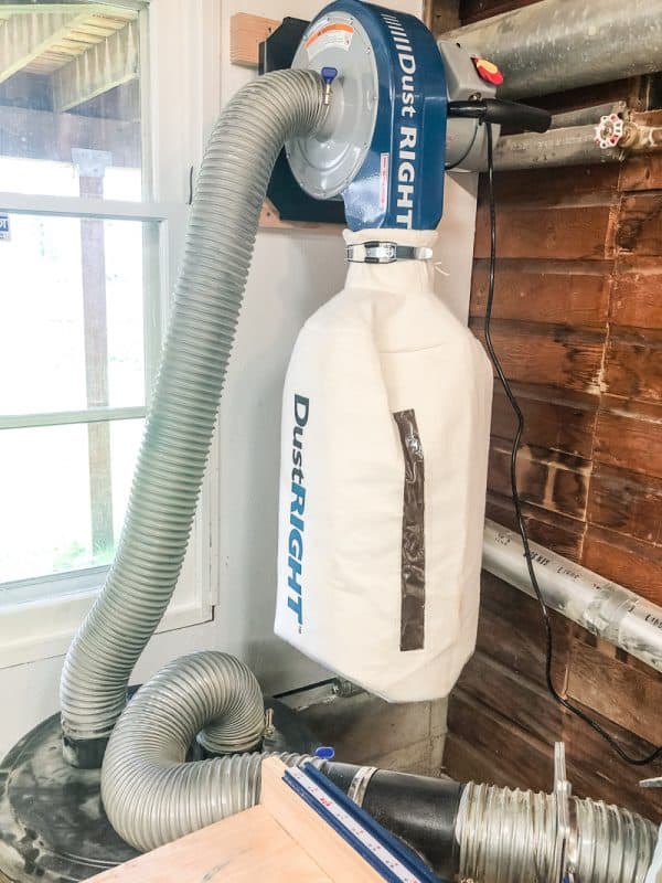 Why I Switched to a Wall Mount Dust Collector - The Handyman's Daughter