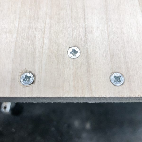 How to Countersink Screws - The Handyman's Daughter