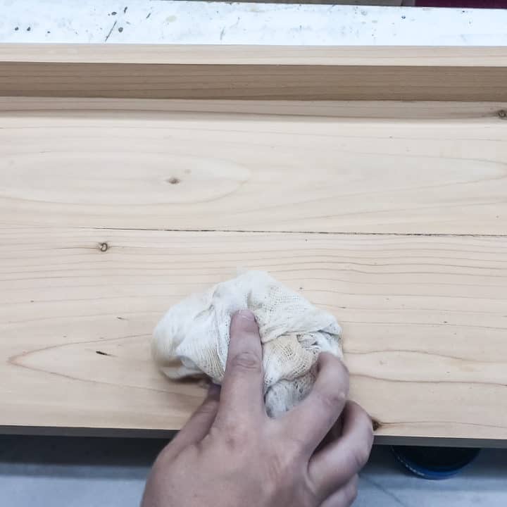 DIY Balcony Railing Table - The Handyman's Daughter