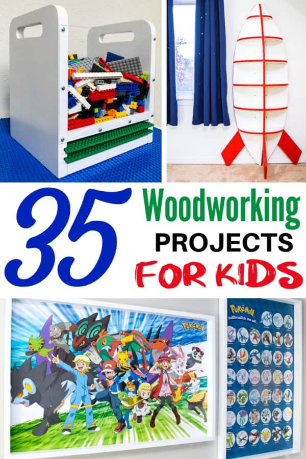 40 Creative Woodworking Projects for Kids - The Handyman's Daughter
