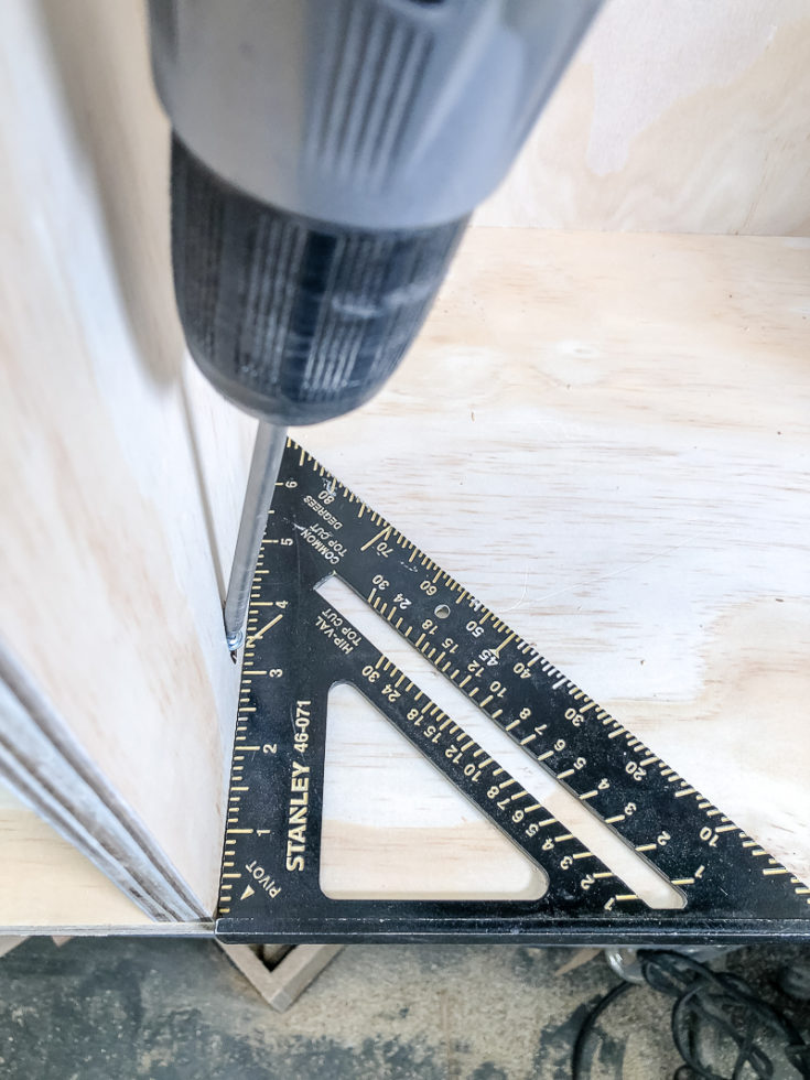 DIY T Track Table with Storage - The Handyman's Daughter