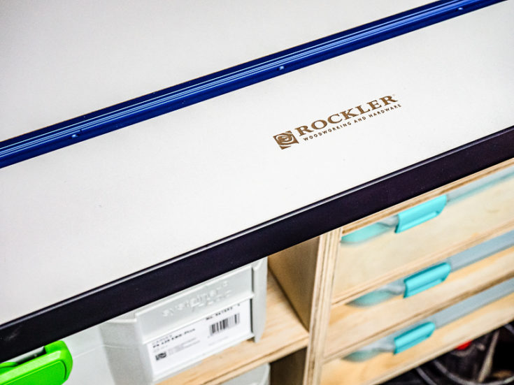 DIY T Track Table with Storage - The Handyman's Daughter