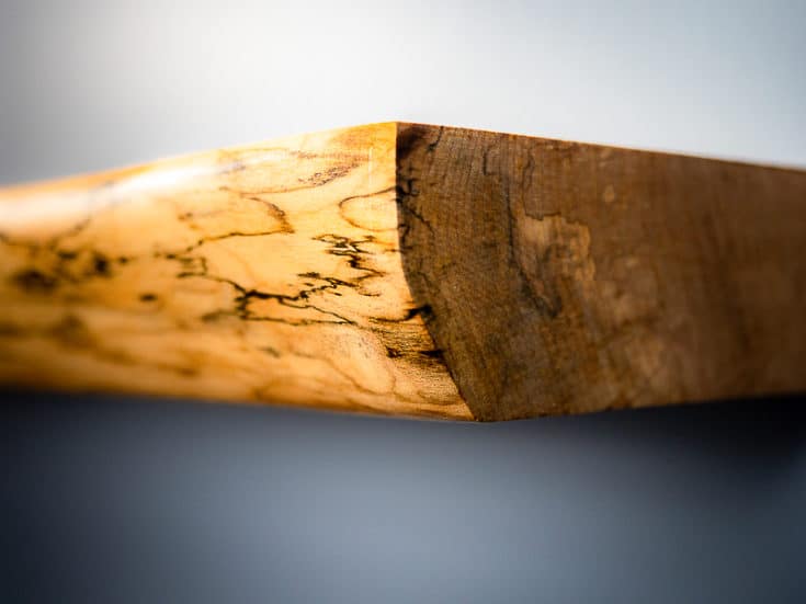 DIY Live Edge Floating Shelves - The Handyman's Daughter