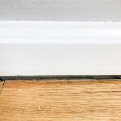 How to Remove Quarter Round Trim - The Handyman's Daughter