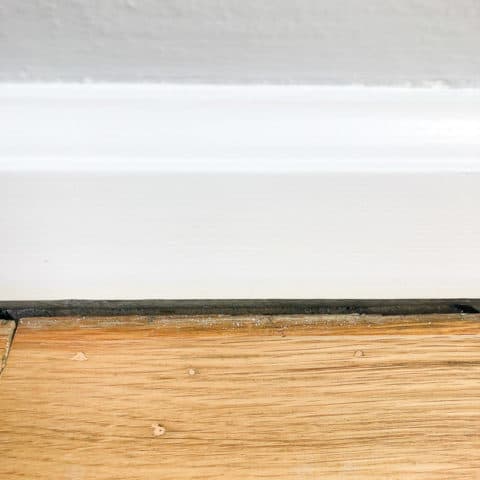 How to Remove Quarter Round Trim - The Handyman's Daughter