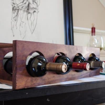 20 Clever DIY Wine Rack Ideas - The Handyman's Daughter