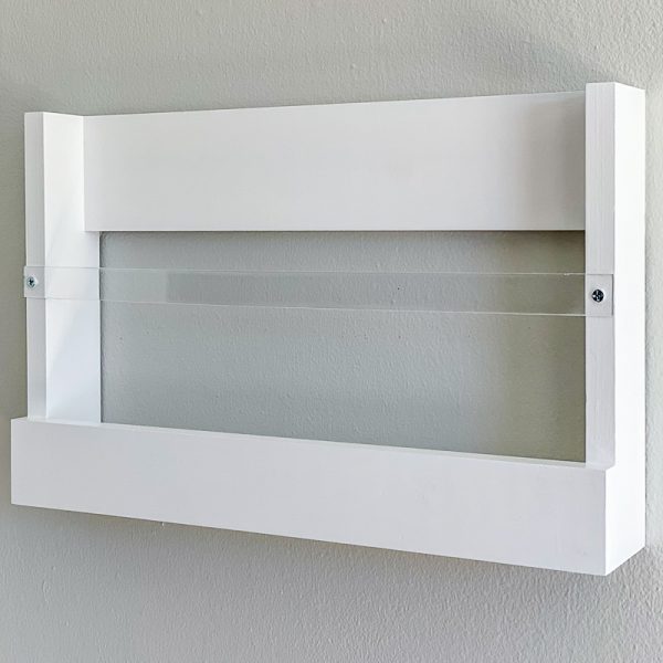 DIY Magazine Rack for the Wall - The Handyman's Daughter