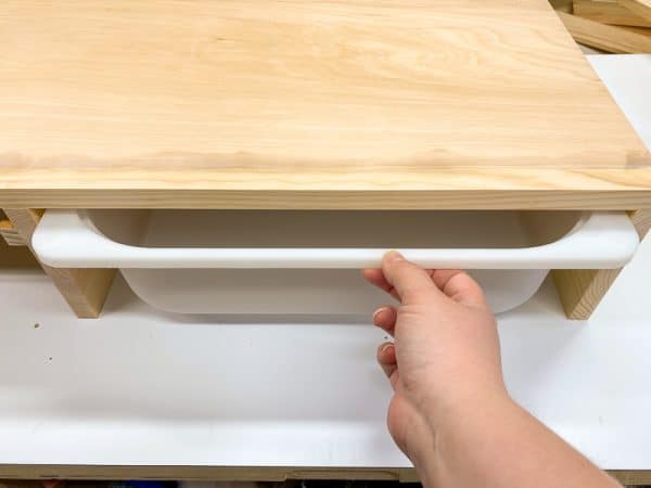 DIY IKEA Trofast Shelf - The Handyman's Daughter