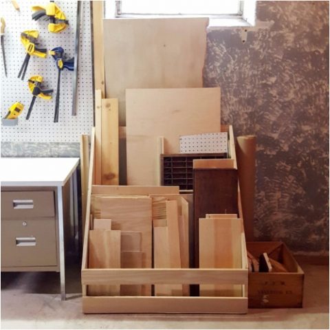 15 Smart Lumber and Scrap Wood Storage Ideas - The Handyman's Daughter