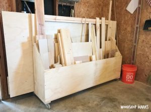 15 Smart Lumber and Scrap Wood Storage Ideas - The Handyman's Daughter