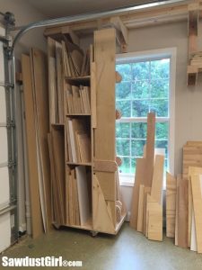 15 Smart Lumber and Scrap Wood Storage Ideas - The Handyman's Daughter
