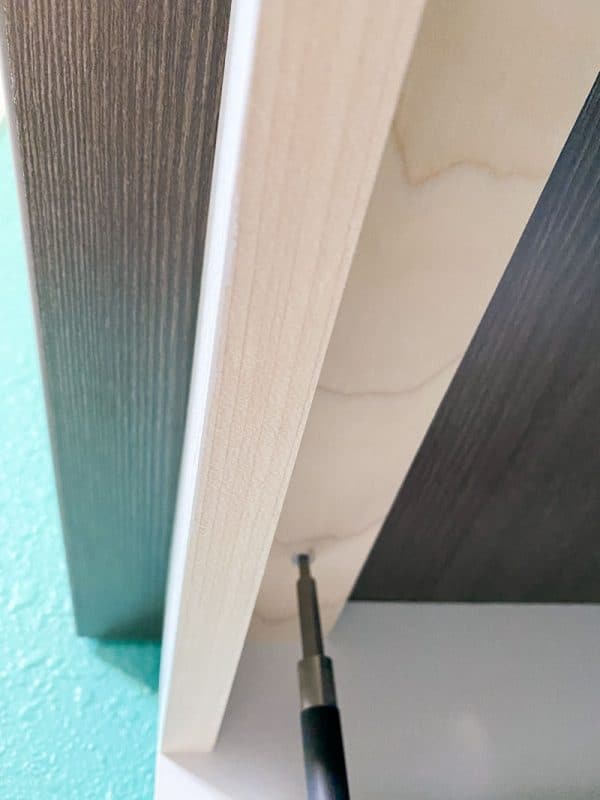 DIY Lego Desk with IKEA Trofast Bin Storage - The Handyman's Daughter