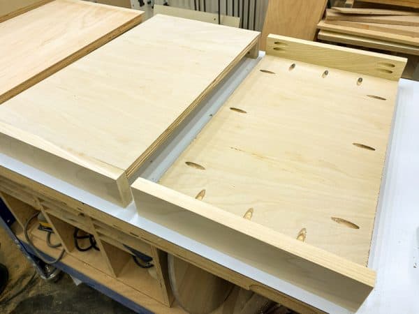 DIY Lego Desk with IKEA Trofast Bin Storage - The Handyman's Daughter