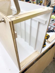 DIY Lego Desk with IKEA Trofast Bin Storage - The Handyman's Daughter