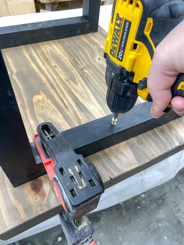 DIY Rustic End Table [with plans] - The Handyman's Daughter