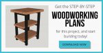 DIY Rustic End Table [with plans] - The Handyman's Daughter