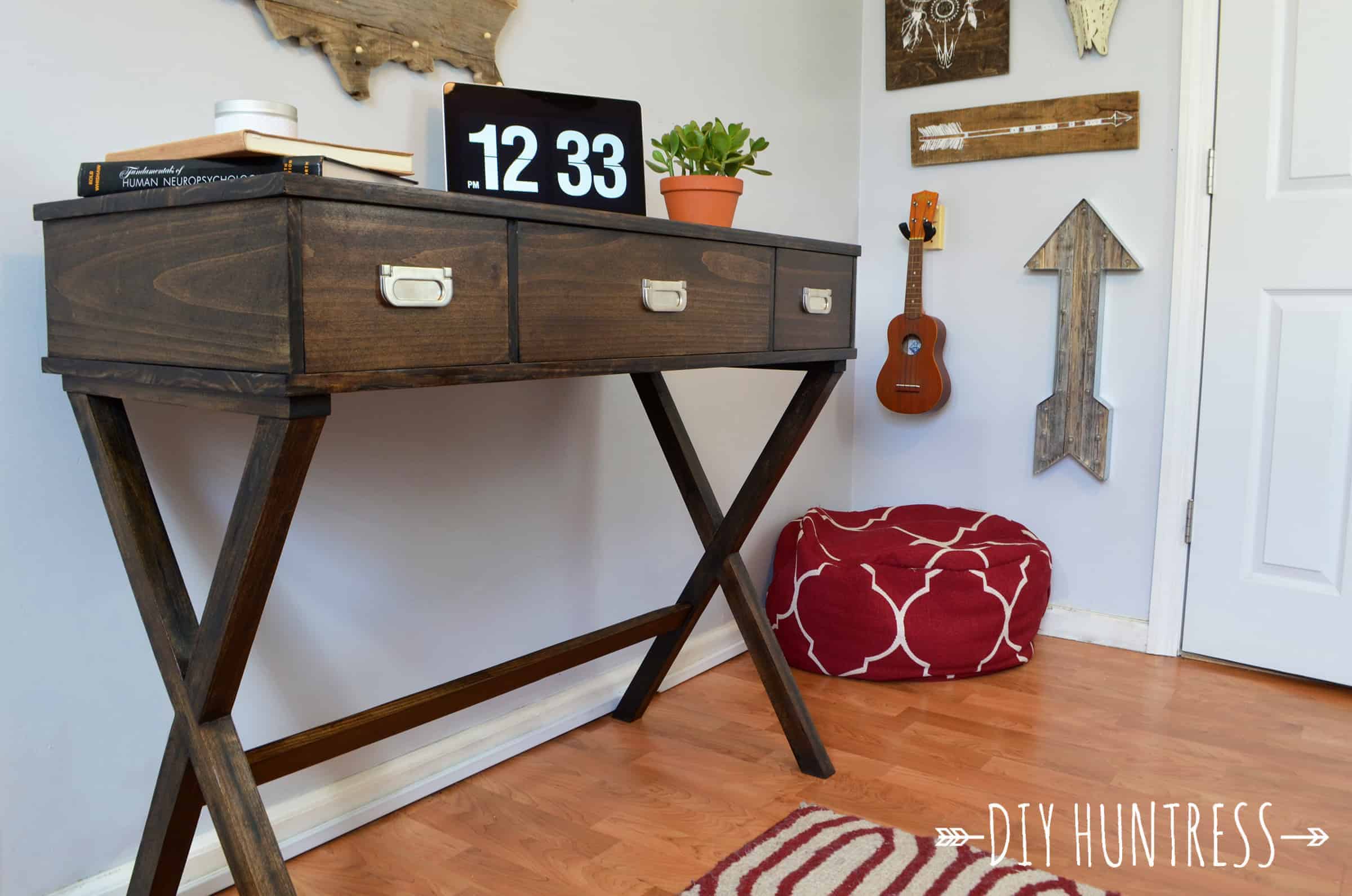 15 DIY Desk Plans to Build for your Home Office - The Handyman's Daughter