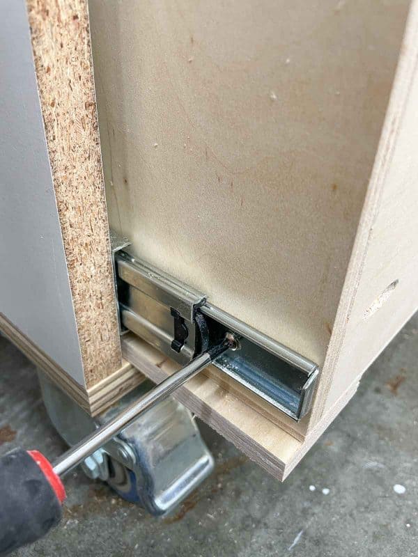 Easy DIY Planer Stand with Storage - The Handyman's Daughter