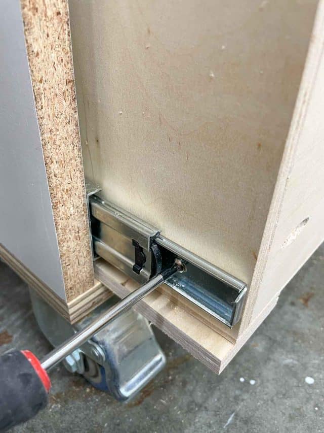 Easy DIY Planer Stand with Storage - The Handyman's Daughter