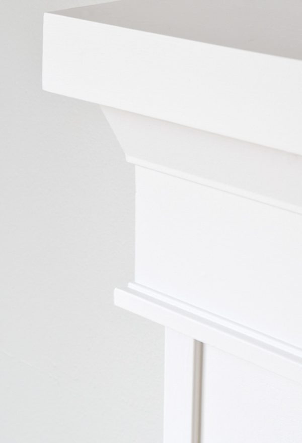 How to Choose and Install Fireplace Trim Moulding - The Handyman's Daughter