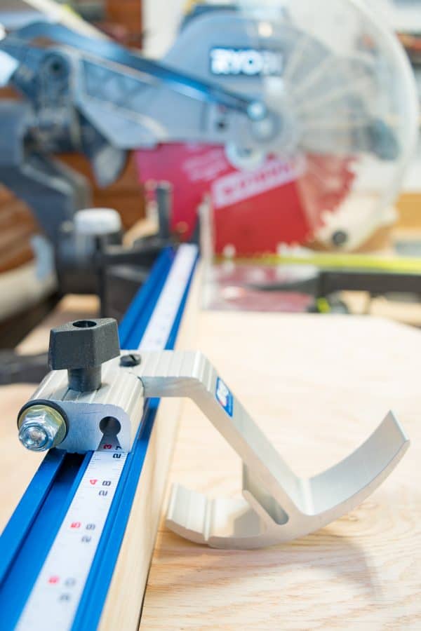 DIY Miter Saw Station with Plans - The Handyman's Daughter
