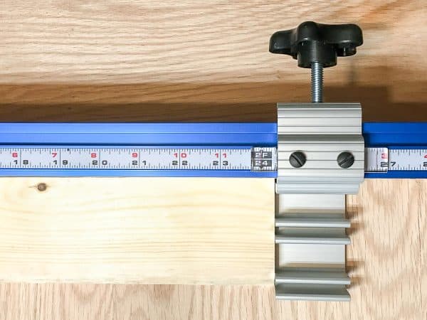 Miter Saw Stop Block - 3 Different Methods - The Handyman's Daughter