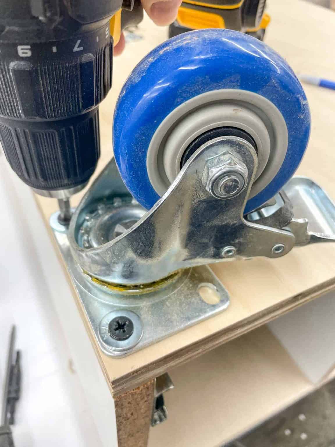 Easy DIY Planer Stand with Storage - The Handyman's Daughter
