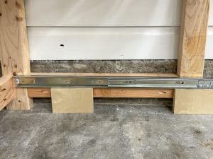 DIY Tool Stand with Sander Lift - The Handyman's Daughter