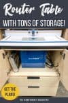 DIY Router Table with Plans - The Handyman's Daughter
